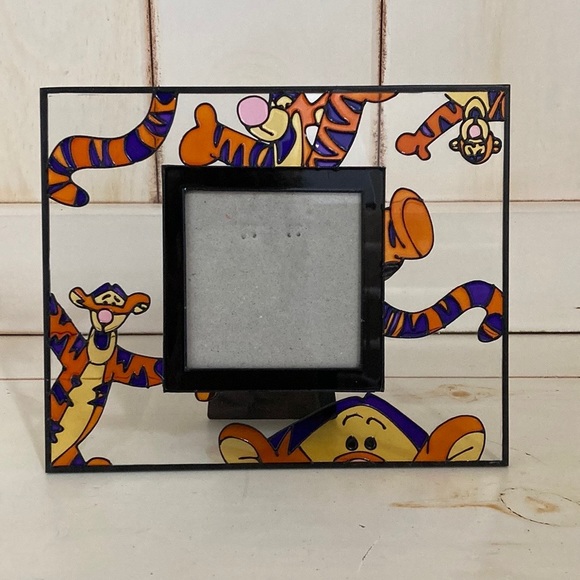 Disney | Accents | Vintage Disneys Winnie The Poohs Tigger Stain Glass ...